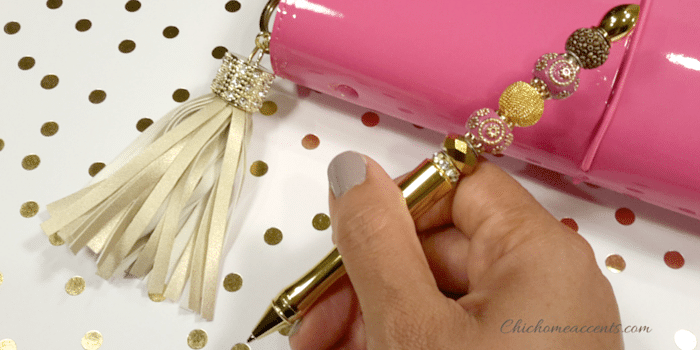 How To Create A Stylish Bead Pen - Chic Home Life