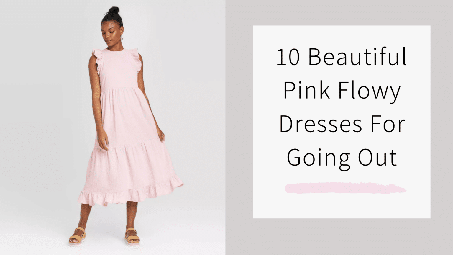 10 Beautiful Pink Flowy Dresses For Going Out - Chic Home Life