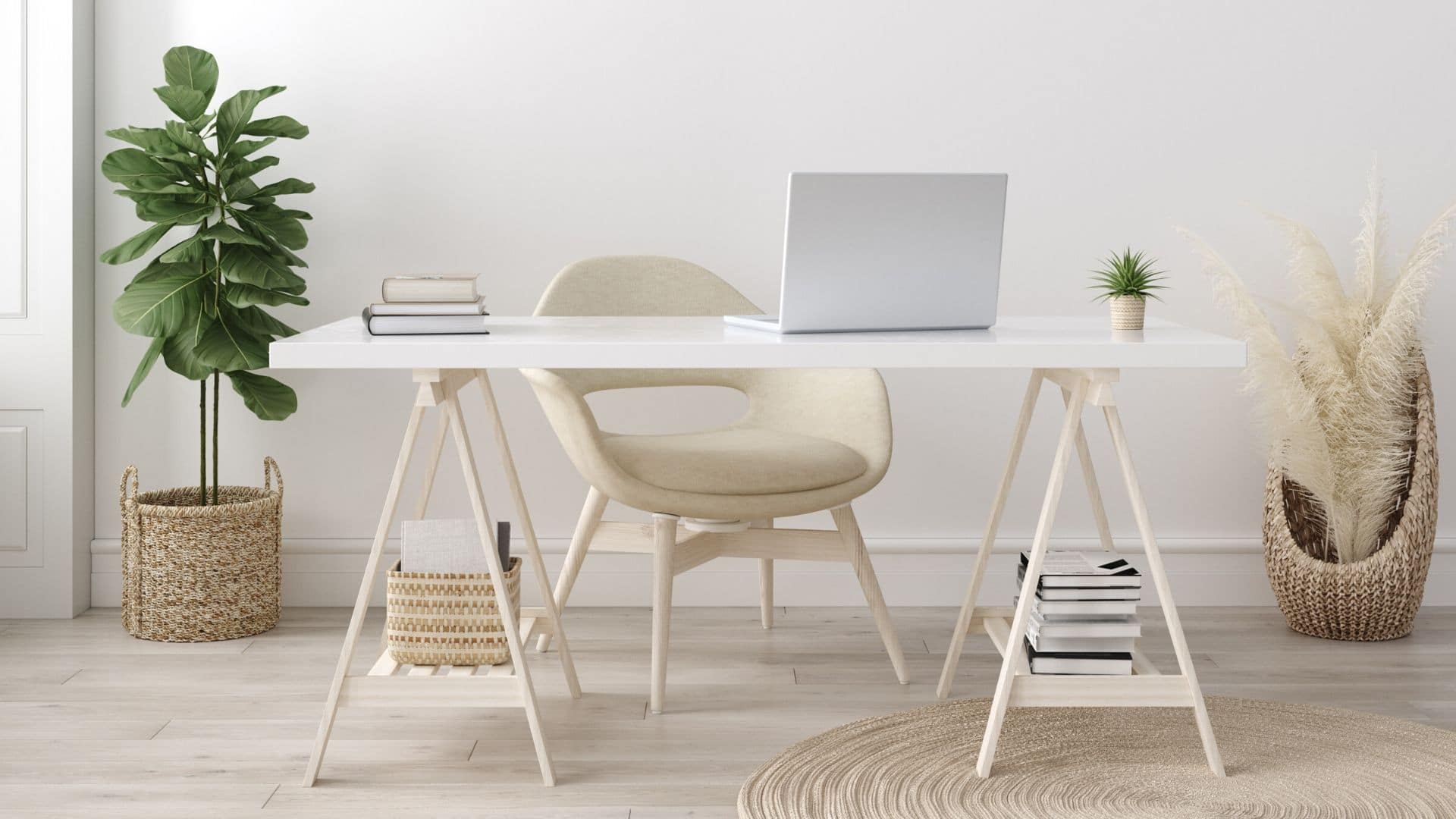 20 Modern Boho Decor Ideas For The Home Office - Chic Home Life