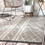 10 Modern Neutral Outdoor Rugs For Decks & Patios - Chic Home Life